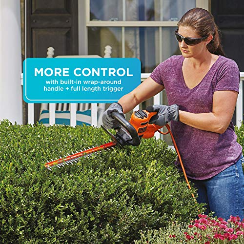 BLACK+DECKER 18-Inch Electric Hedge Trimmer (BEHT200)