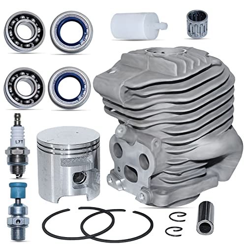 AUMEL 51mm Cylinder Piston Kit For K750 K760 Husqvarna Partner K750 K760 Cutoff Concrete Saw Replace 506 38 61-71.