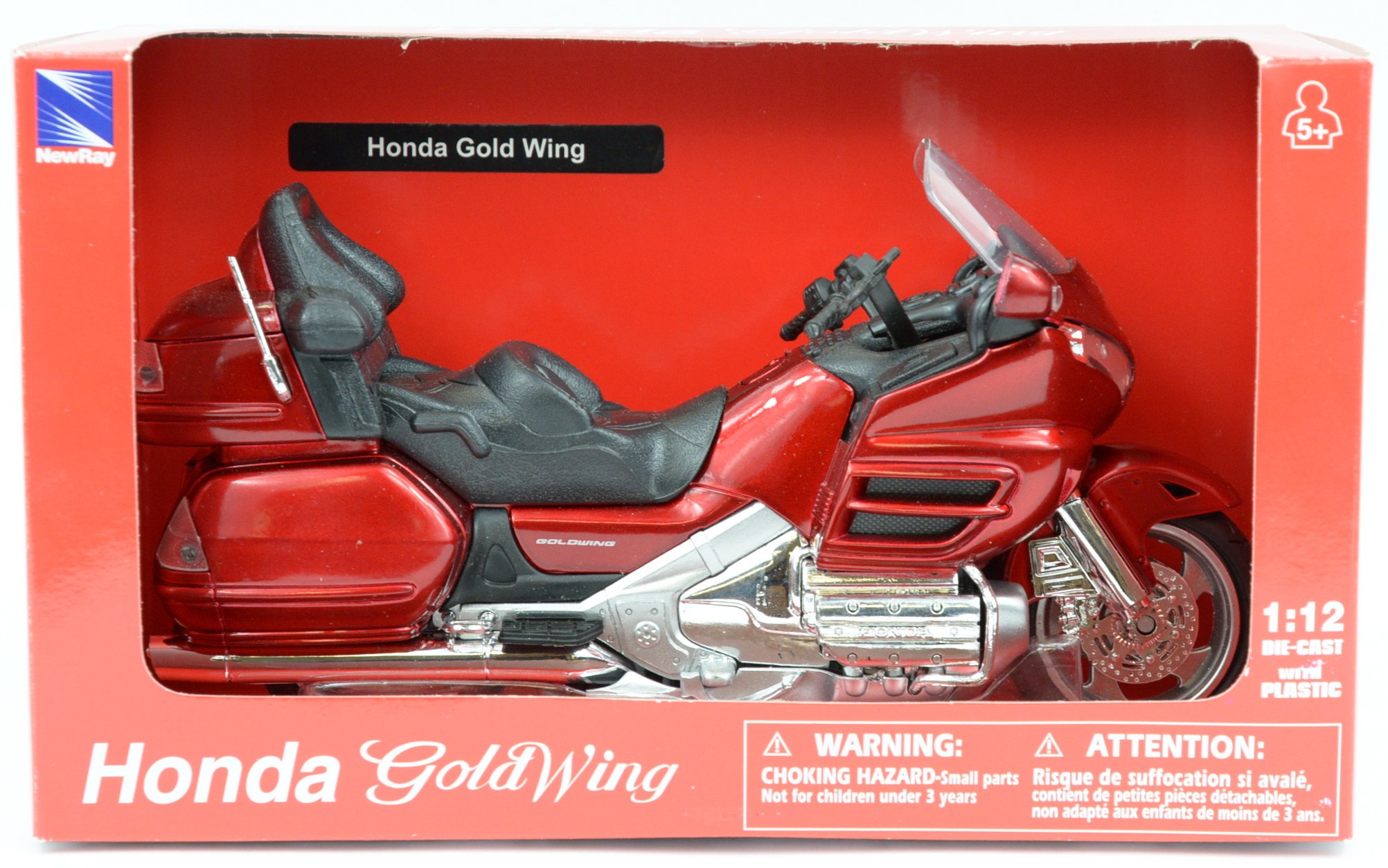 New-Ray 57253 "Honda Goldwing 2010" Colors May Vary Motorbike