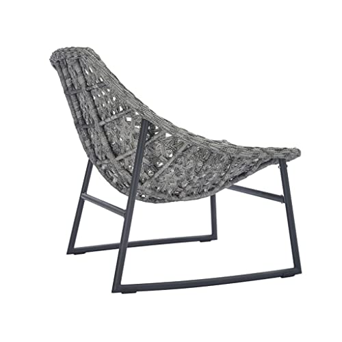QUUL Rattan Sofa Set Outdoor Indoor Garden Patio Furniture 4 Pieces Set 1 Double Sofa + 2 Single Sofas + 1 Table