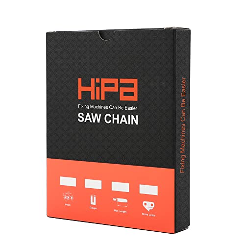 Hipa 6 Inch Chainsaw Chain For Milwaukee M12 Chainsaw Milwaukee Hatchet Remington Branch Wizard 6" Chainsaw Replace R28, 6" Guide Bar, 28 Drive Links, Pitch: 3/8"LP.043" Gauge
