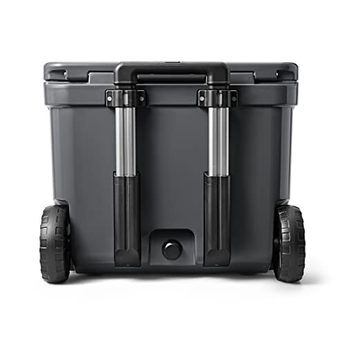 YETI Roadie 60 Wheeled Cooler with Retractable Periscope Handle, Charcoal