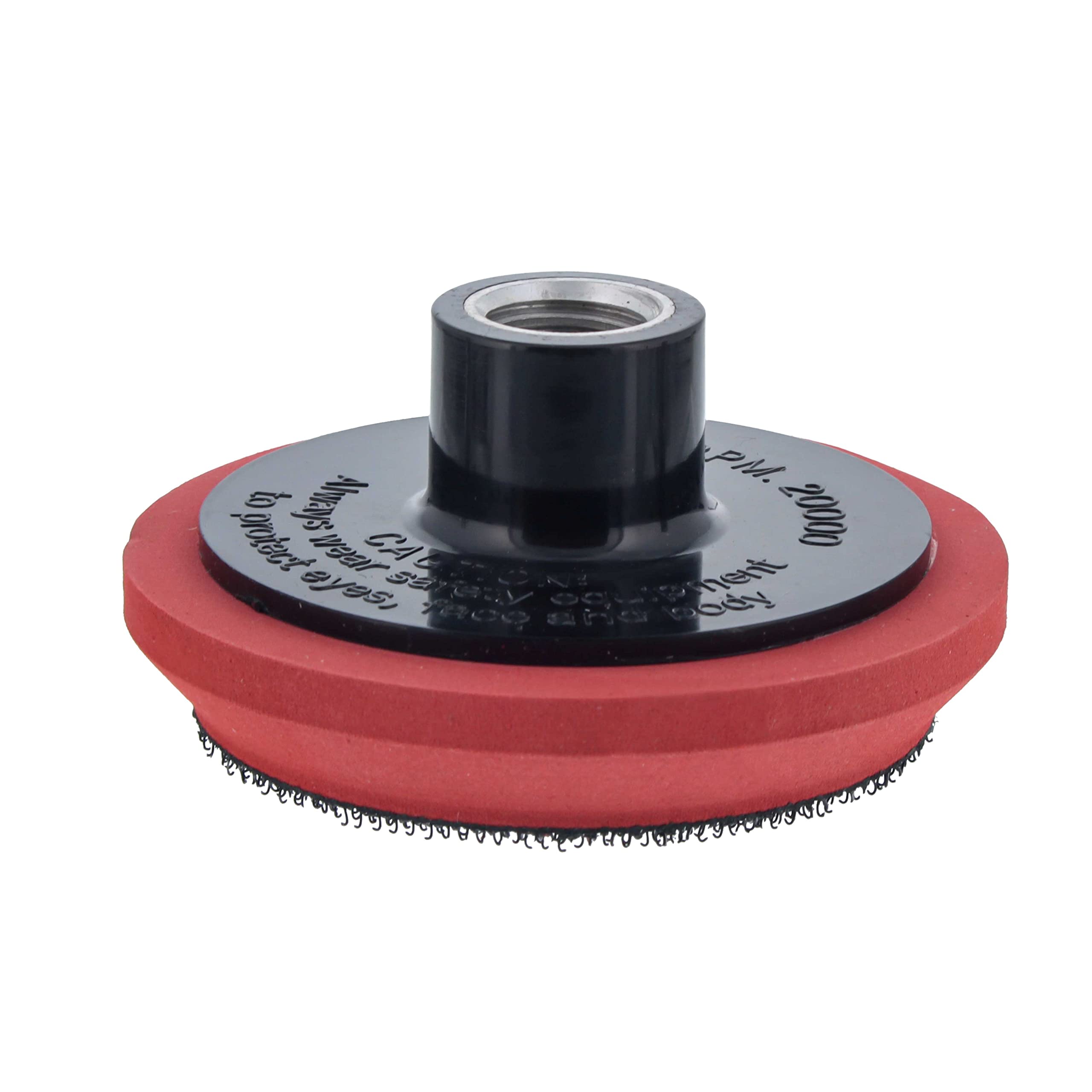 TCP Global 2-3/4" Hook & Loop Grip Backing Plate Pad, 5/8" - 11 Threads - Attach 3" Wool or Foam Buffing and Polishing Pads - Universal Rotary Polisher Backup Pad - Automotive, Polish, Car Detailing