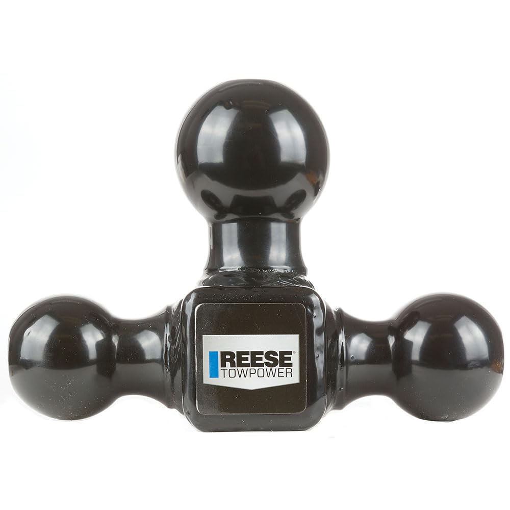 Reese Towpower 21512 Multiple-Ball Ball Mount,Black,Medium