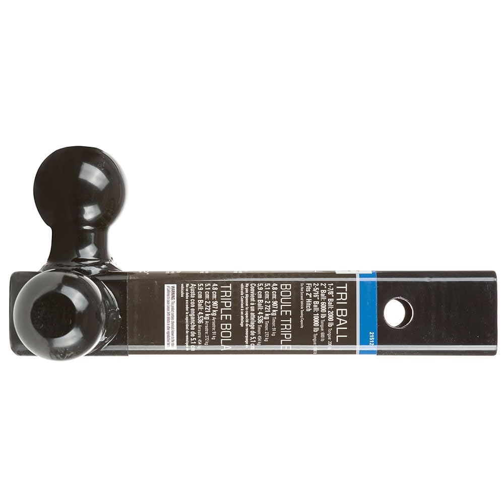 Reese Towpower 21512 Multiple-Ball Ball Mount,Black,Medium