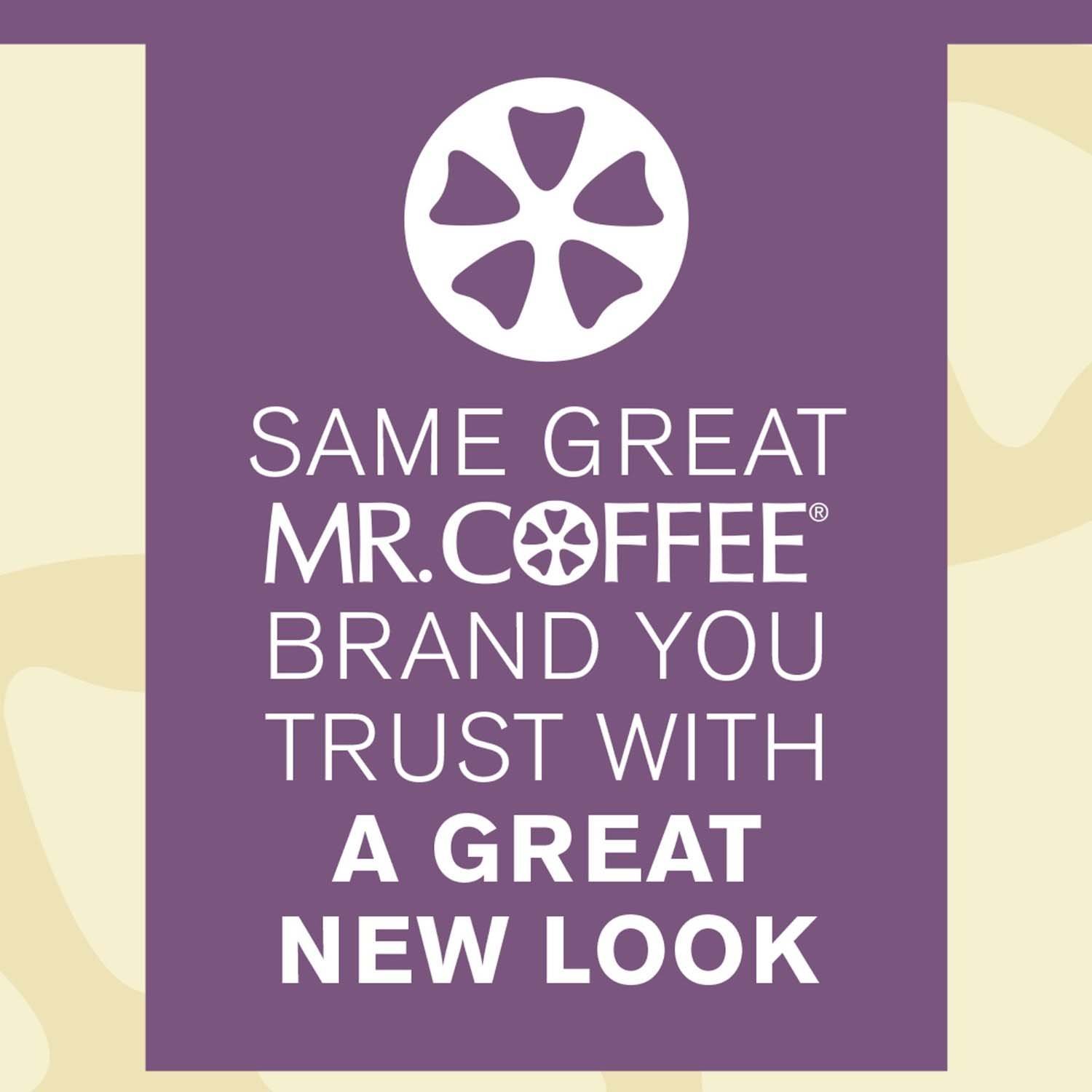 Mr. Coffee Coffee Maker, Programmable Coffee Machine with Auto Pause, 10 Cups, Stainless Steel