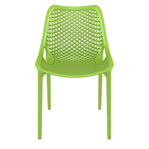 Compamia Air Outdoor Patio Dining Chair in Tropical Green (Set of 2)