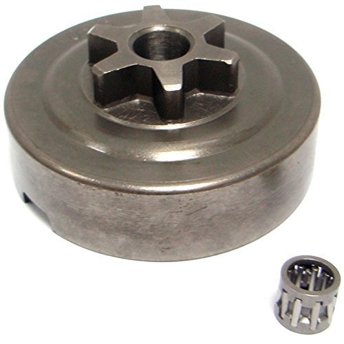 RA SPERTEK 3/8 Inches 6T Chainsaw Clutch Drum Assembly for Echo Cs-310 with Bearing