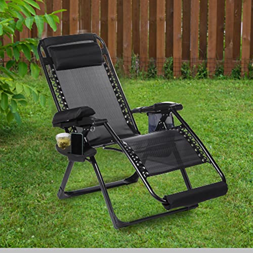 PATIKIL Gravity Chair Replacement Fabric, Anti-Gravity Chair Cloth Square Pattern Recliners Repair Tool Kit with with Cord Lace for Patio Outdoor, Green