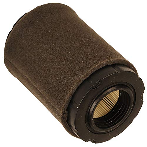 HIFROM Air Filter Pre Filter Oil Fuel Filter Line Fuel Pump Spark Plug Shut Off Valve Tune Up kit Compatible with John Deere L105 LA145 D160 Z235 Z255 Replacement for MIU14395 AM125424 MIU13963