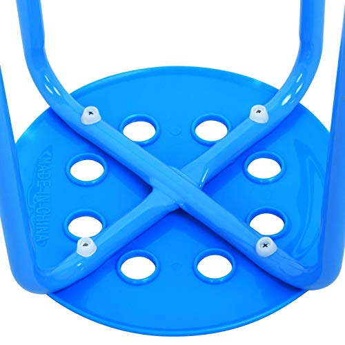 Yaheetech 17.3'' 5PCS Indoor Outdoor Industrial Stackable Stools Bar Chairs Colorful Chairs