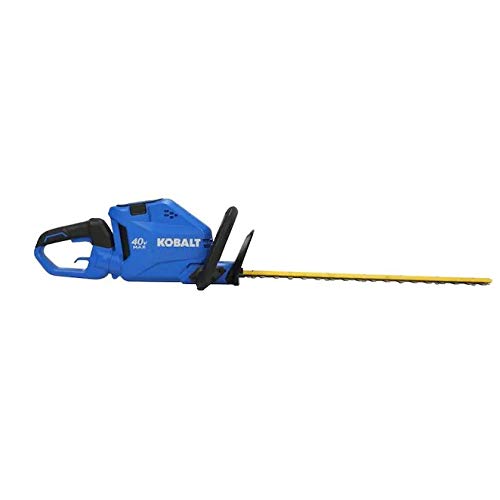 Kobalt 40-Volt 24-in Dual Cordless Electric Hedge Trimmer 2 Ah (Battery Included and Charger Included)