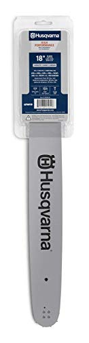 Husqvarna 531300438 18-Inch HLN250-72 Pixel Chain Saw Bar, .325-Inch by .050-Inch , Grey