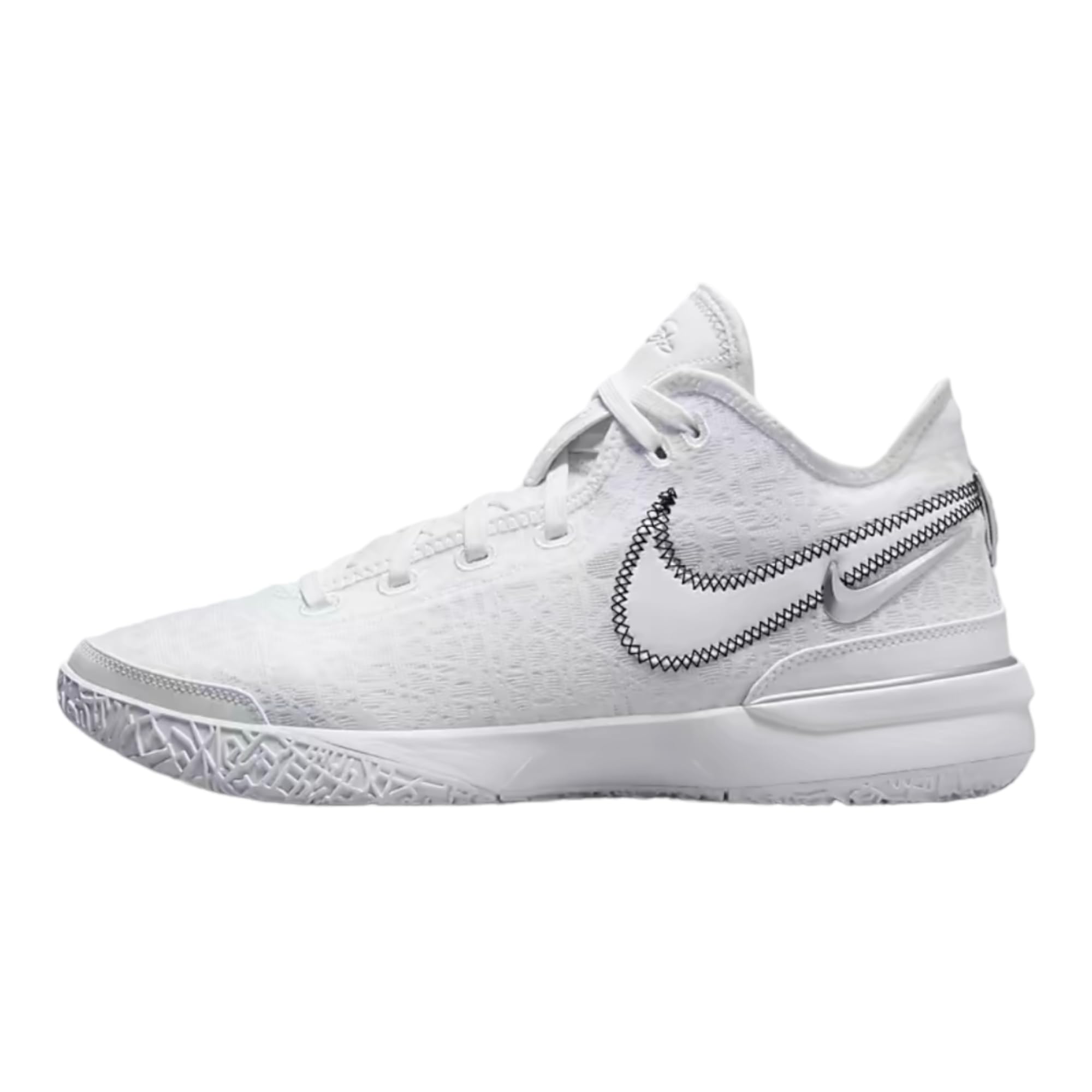 NIKE Men's Modern, White Metallic Silver Black, 11.5