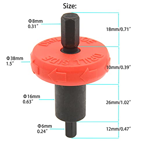 Electric Engine Drill Bit Adapter,Compatible with All Electric Start Capable Handheld Power Equipment Including String Trimmers,Leaf Blowers,Cultivators