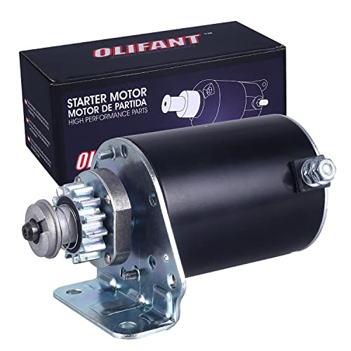 Starter Replaces 593934 693551 LG693551 BS693551 030221 for Cub Cadet John Deere Sabo Toro Briggs & Stratton Engine SBS0029 SBS0047, 41022051, 41022027