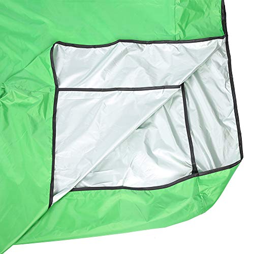Bicaquu 191X120cm Snowproof Swing Canopy Cover, Frostproof Swing Canopy Cover Replacement, Balconies Gardens for Swing