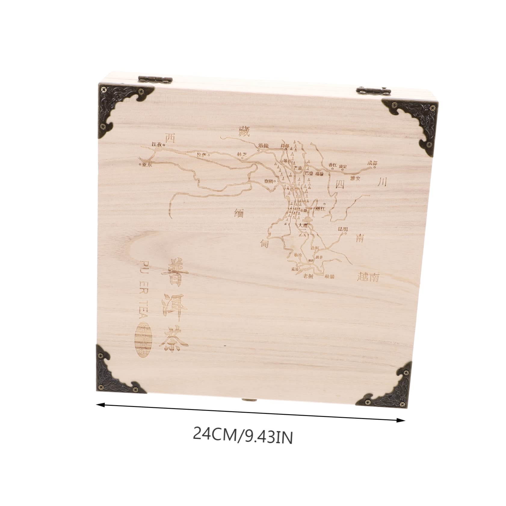 NOLITOY Tea Cake Box Practical Pu'er Tea Packaging Box for Tea Lovers Elegant Design with Smooth Finish Ideal for Tea Wrapping and Storage