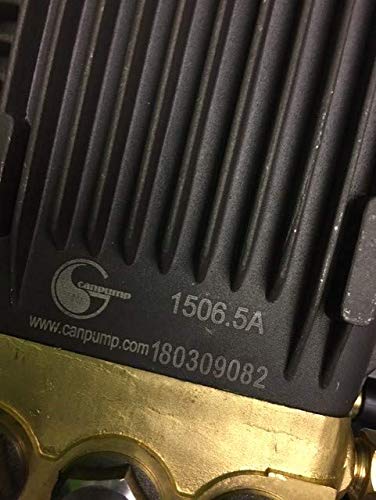 Canpump Pressure Washer Triplex Pump, 3000 psi at 3.1 gpm, 3/4-inch Shaft