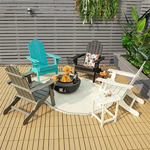 WYFDP Folding Chair Cup Holder Yard Black