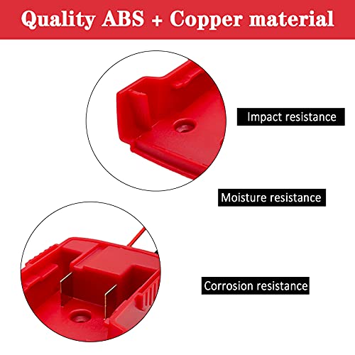 M18 Power Wheels Adapter M18 Battery Adapter for Milwaukee M18 Battery Adapter
