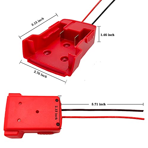 M18 Power Wheels Adapter M18 Battery Adapter for Milwaukee M18 Battery Adapter