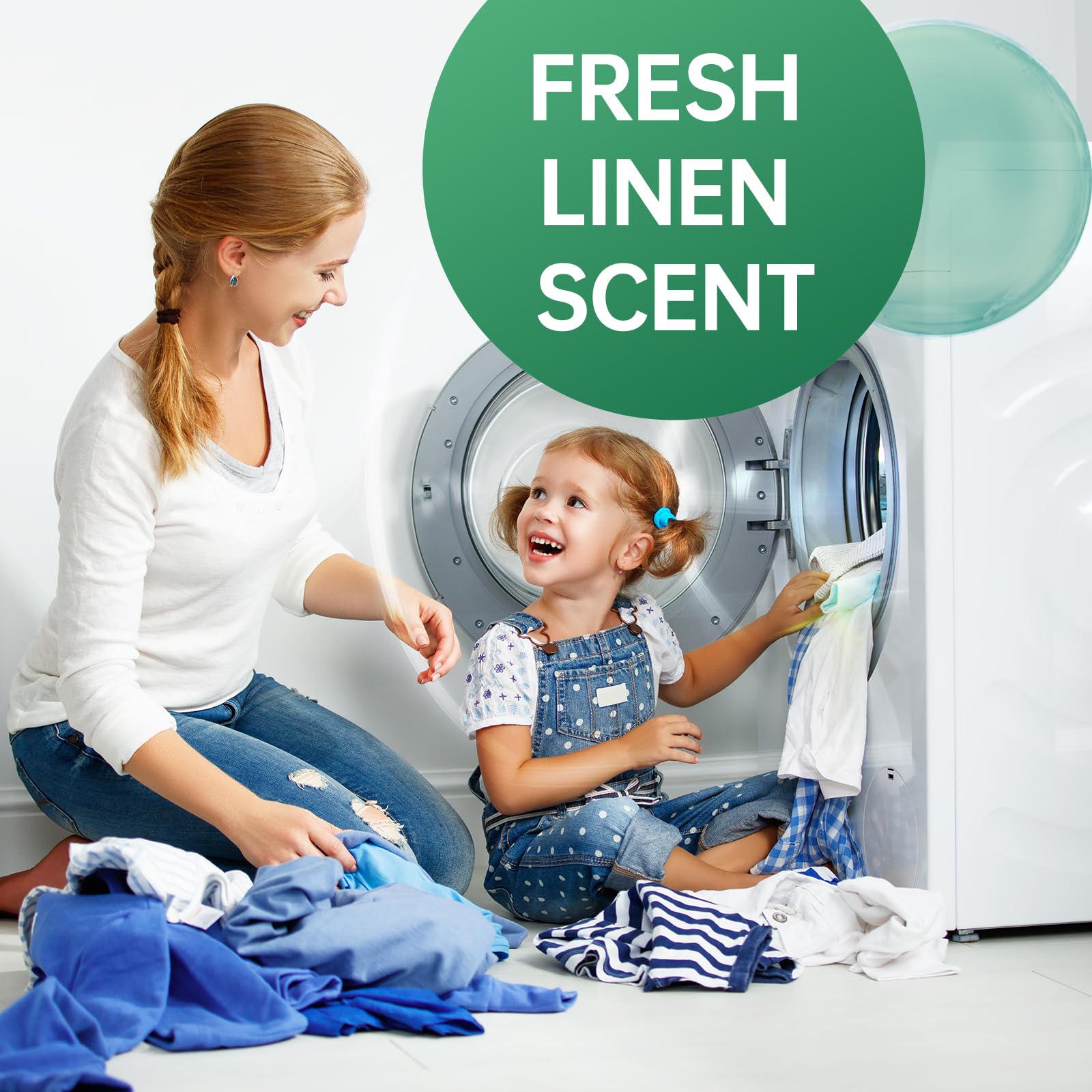 Laundry Detergent Sheets, 200 Loads Fresh Linen Scent Laundry Soap Washing Detergent Strips, No Liquid Laundry Supplies Lightweight Eco-Friendly Travel Laundry Soap Sheets, Travel Essentials