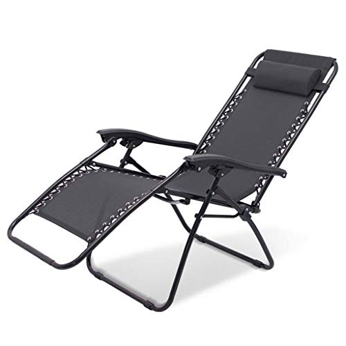 Fityle Replacement Fabric Cloth for Zero Gravity Chair,Patio Lounge Couch Recliners 63x17inch - Black