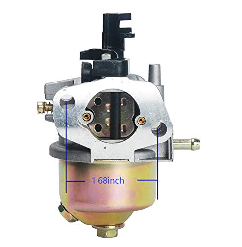 Carburetor for Champion Power Equipment 3500 4000 Watts Gas Generator Engine Carb with Fuel Tank Shut off Valve Spark Plug kit