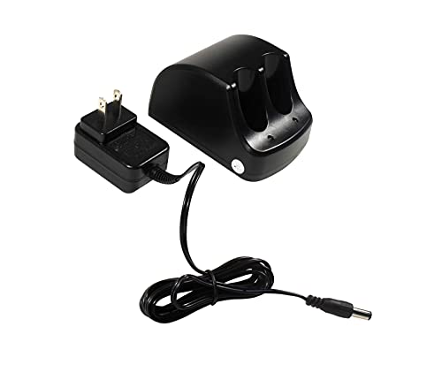 HQRP Dual Battery Charger Compatible with Black & Decker 3.6V Versapak VP100 VP110 22-4040 22-4035 VP130 VP100C VP105C VP110C 152370-03 Power Tools
