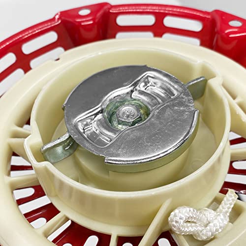 AIKENING Gx160 Recoil Starter Pull Start Assembly with Recoil Starter Rope Pull for Honda Recoil Starter(Pack of 2) Recoil Starter Rope X3 Bolts X9 Fit for Gx120 Gx160 Gx200