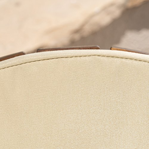 Christopher Knight Home Reed Outdoor Water-Resistant Adirondack Chair Cushion, Khaki, 1 Count (Pack of 1)