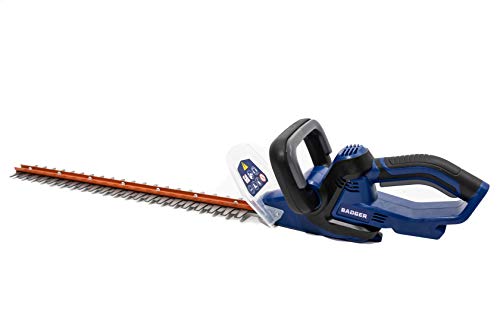Wild Badger Power Cordless 22-inch Hedge Trimmer, 20 Volt, Tool Only