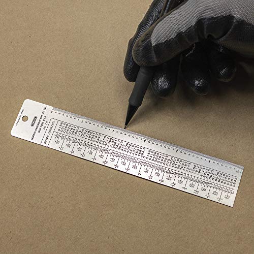 General Tools 715 Tap and Drill Reference Table