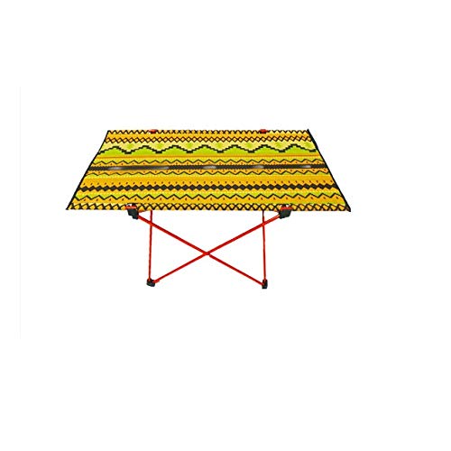 DOUBAO Outdoor Furniture Aluminium Alloy Folding Picnic Table Light Portable Camping Road Trip Mountain Climbing