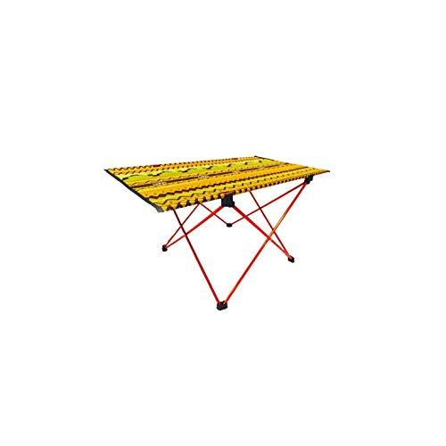 DOUBAO Outdoor Furniture Aluminium Alloy Folding Picnic Table Light Portable Camping Road Trip Mountain Climbing