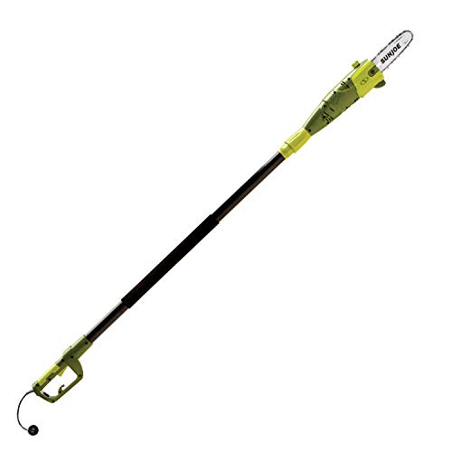 Sun Joe SWJ800E 8-Inch 6.5-Amp Telescoping Electric Pole Chain Saw with Automatic Chain Lubrication System