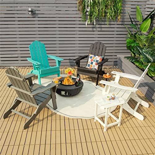 WYFDP Folding Chair Cup Holder Yard Turquoise