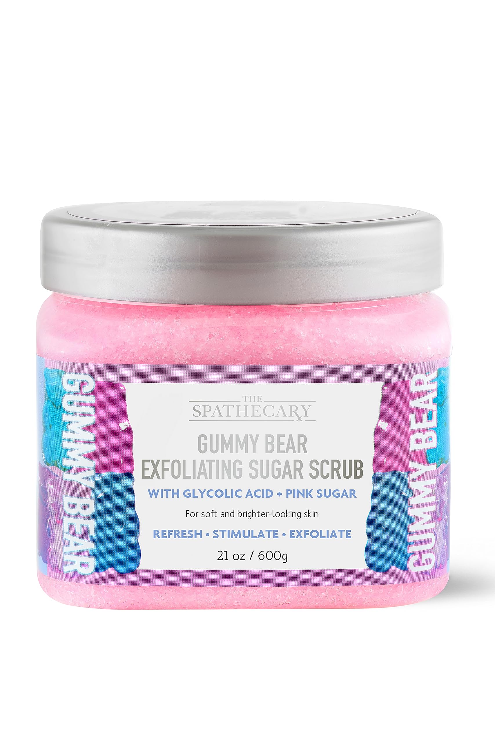 The Spathecary Body Scrub, Exfoliating-Nourishing-Refreshing-Smoothing Body Care 21 oz. (21 oz, Gummy Bear)