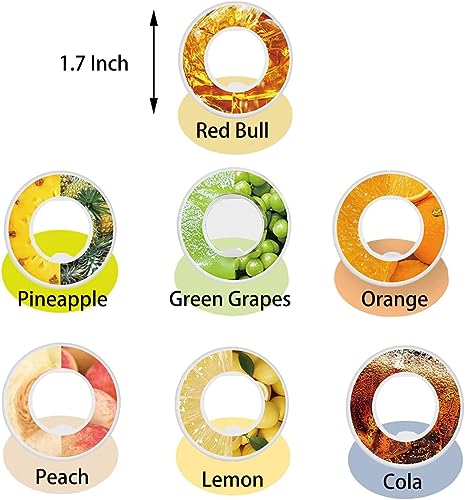 Rhea & Co. Scented Infusion Fruit Fragrance Water Bottle, Water Bottle with One Mystery Flavor Pod - 650ml (Blue +1 Free Pod)