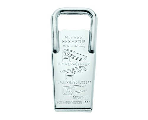 Westmark Germany Hermetus Steel 3-in-1 Resealer Beer Bottle Opener