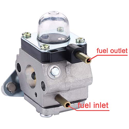 Hipa C1U-K54A Carburetor with Repower Kit for 2-Cycle Mantis Tiller/Cultivator 7222 7222E 7222M 7225 7230 7234 7240 7920 7924 Echo TC-210 HC-1500