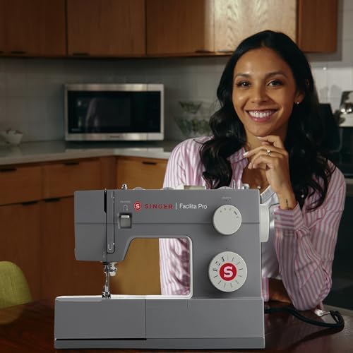 SINGER | 4411 Heavy Duty Sewing Machine With Accessory Kit & Foot Pedal - 69 Stitch Applications - Simple & Great For Beginners