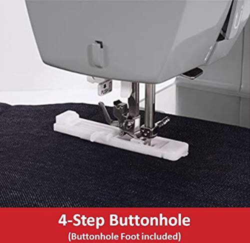 SINGER | 4411 Heavy Duty Sewing Machine With Accessory Kit & Foot Pedal - 69 Stitch Applications - Simple & Great For Beginners