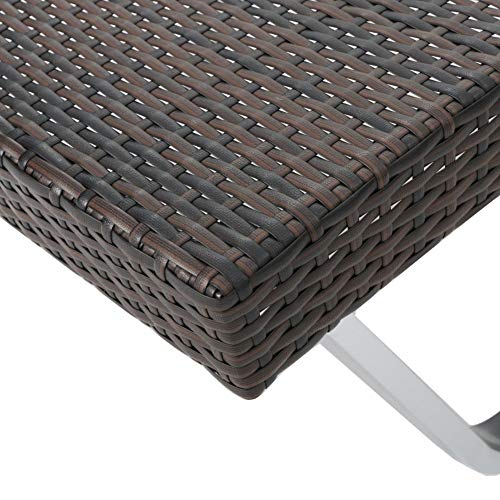 Christopher Knight Home San Marco KD Chaise Lounge, Multibrown