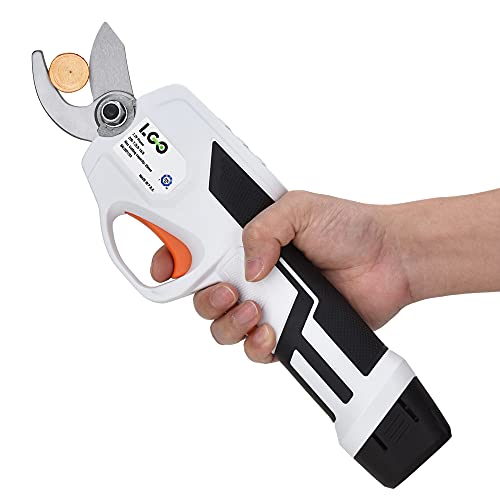 LIGO® Electric Pruning Shears For Gardening Cordless Rechargeable Tree Pruner, Tree Branch Flowering Bushes Trimmers With Safety Protection, MAX 13mm Cutting Diameter (Pruner)