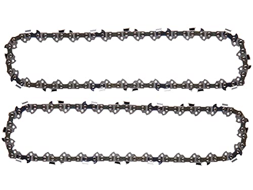 2-PACK 16" replacement chain for Worx WG300 WG303 WG303.1 WG304 Chainsaw Chain Blade 57DL 3/8LP .05