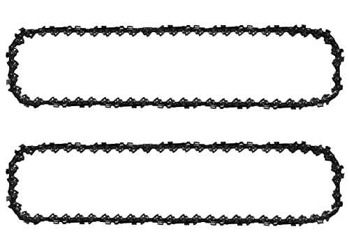 2-PACK 16" replacement chain for Worx WG300 WG303 WG303.1 WG304 Chainsaw Chain Blade 57DL 3/8LP .05
