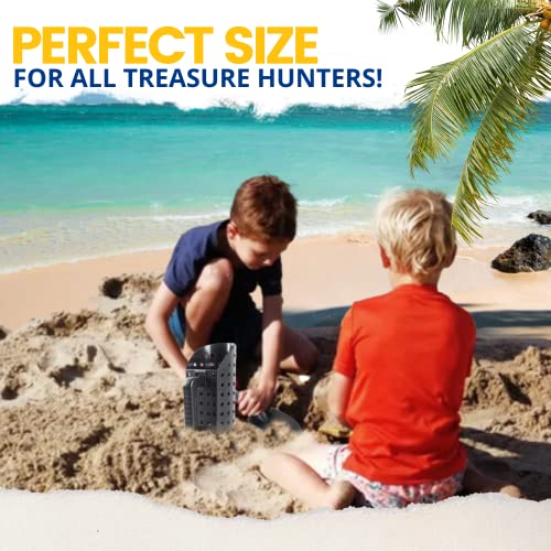 VIKOS Products Detector Accessories - Sand Scoop and Trowel for Detecting and Beachcombing - Made of Heavy-Duty Plastic - Lightweight and Portable Sand Scoop & Shovel for All Ages