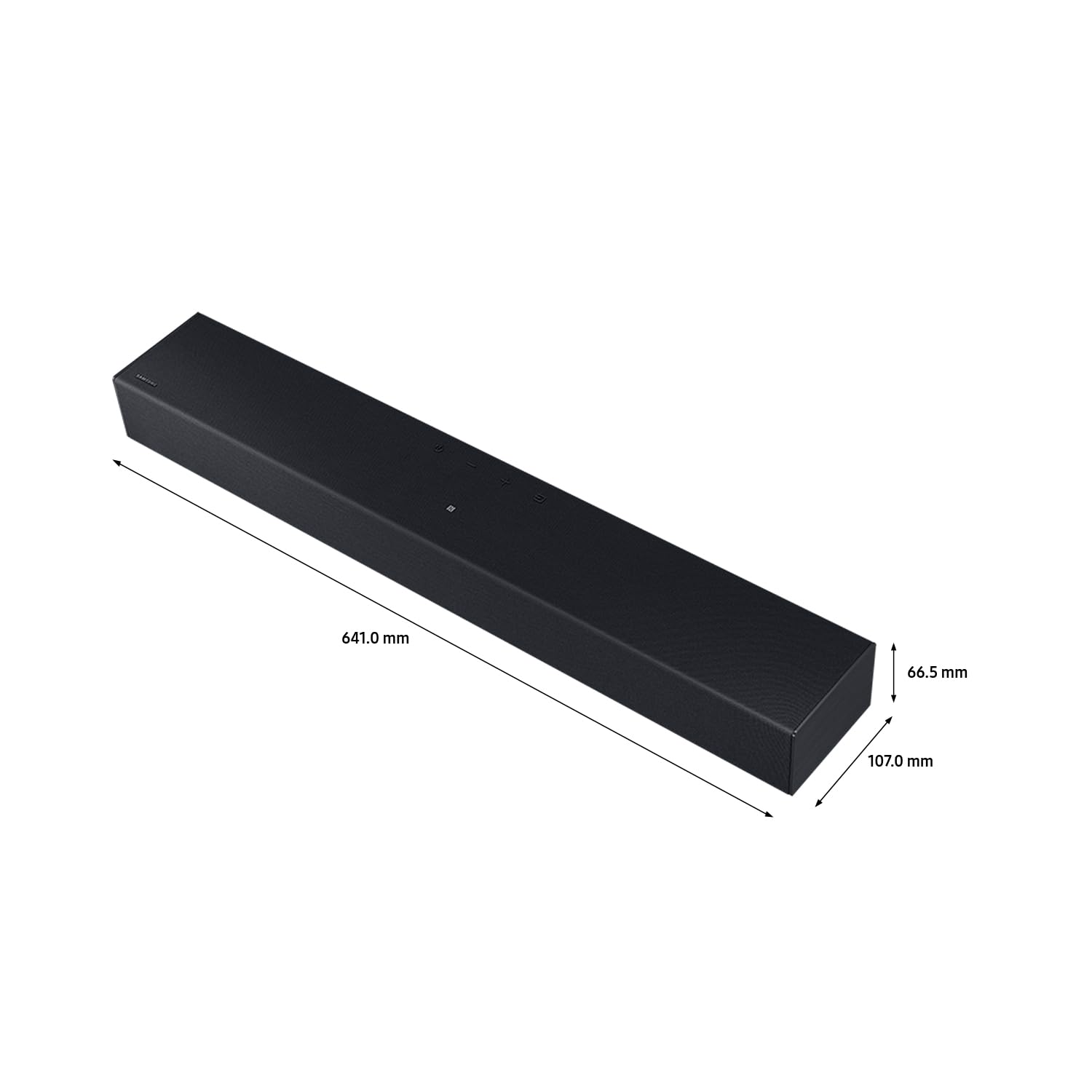 Samsung HW-C400/ZA-RB 2.0 ch 25" Wide Soundbar - Certified (Renewed)